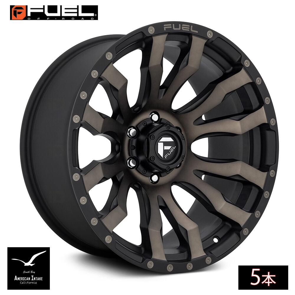【楽天市場】Fuel Off Road フューエルオフロード ホイール D674 BLITZ | MATTE BLACK DOUBLE ...