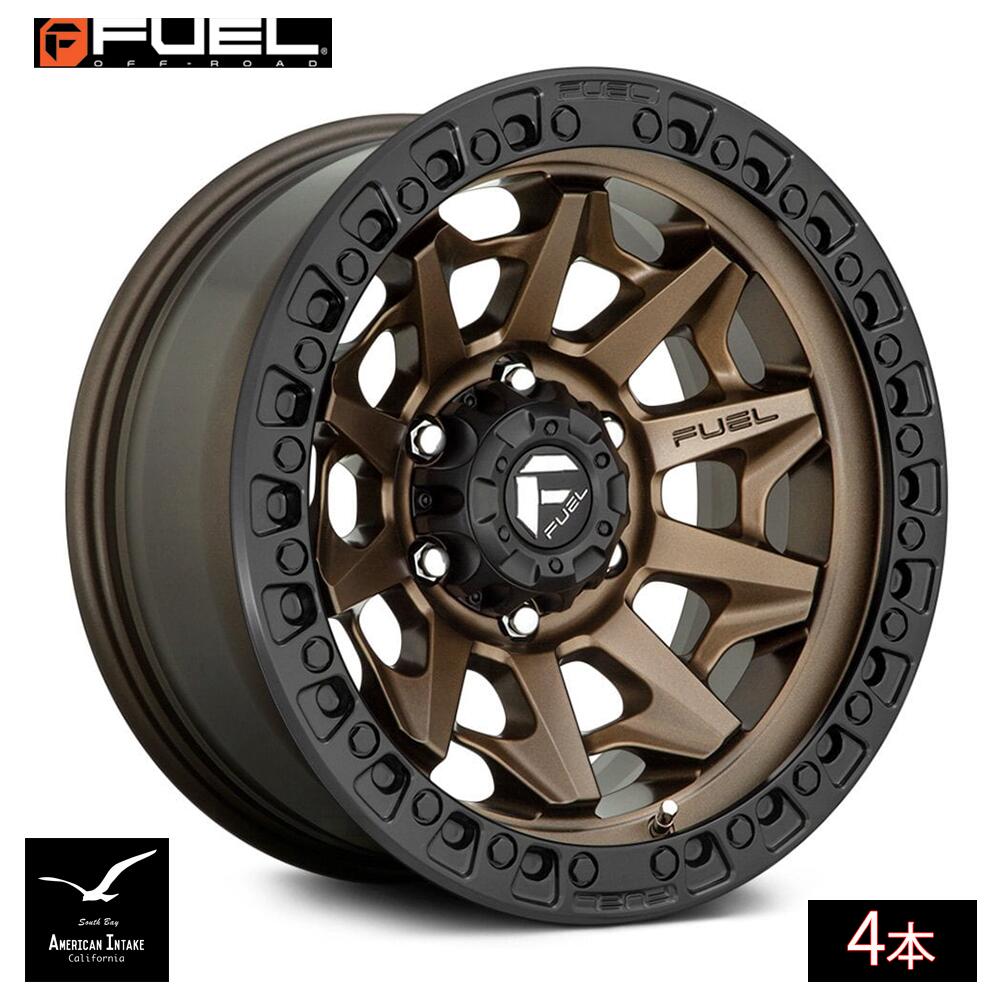 【楽天市場】Fuel Off Road フューエルオフロード ホイール D696 COVERT | MATTE BRONZE BLACK ...
