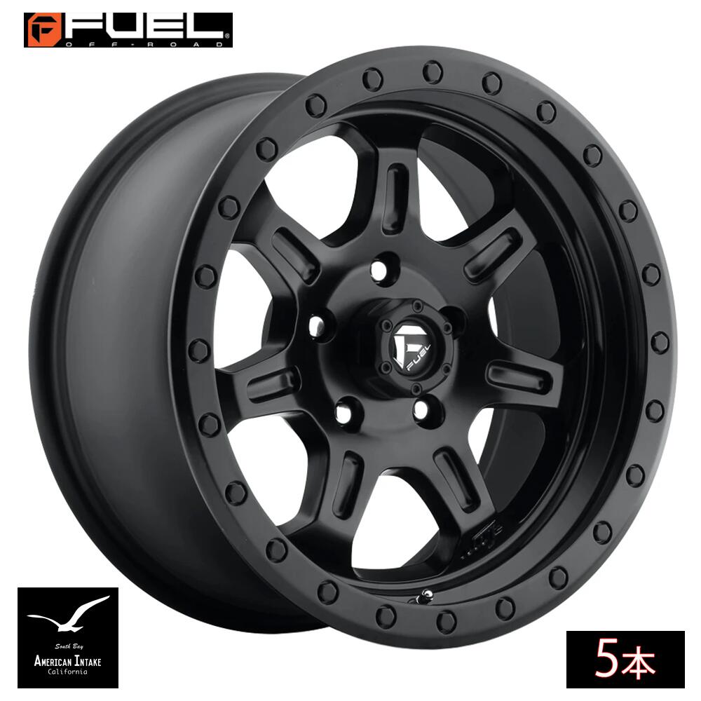 【楽天市場】Fuel Off Road フューエルオフロード ホイール D572 JM2 | MATTE BLACK ( 5本 ...