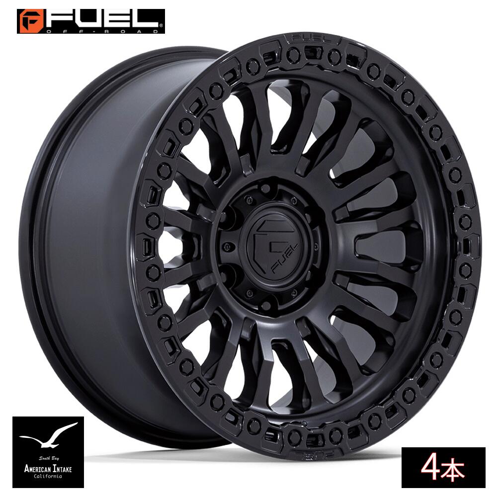 【楽天市場】Fuel Off Road フューエルオフロード ホイール FC857 RINCON | MATTE BLACK W/ GLOSS ...