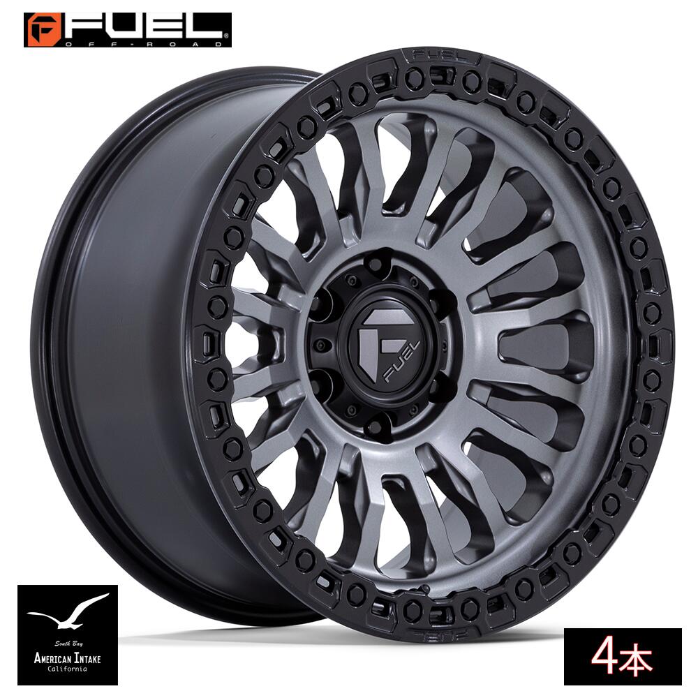 【楽天市場】Fuel Off Road フューエルオフロード ホイール FC857 RINCON | MATTE GUNMETAL W/ M ...