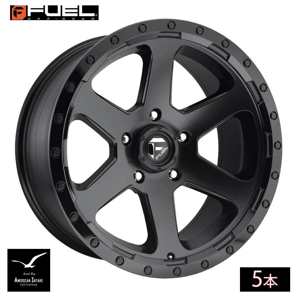 【楽天市場】Fuel Off Road フューエルオフロード ホイール D589 RIPPER | MATTE BLACK GLOSS ...