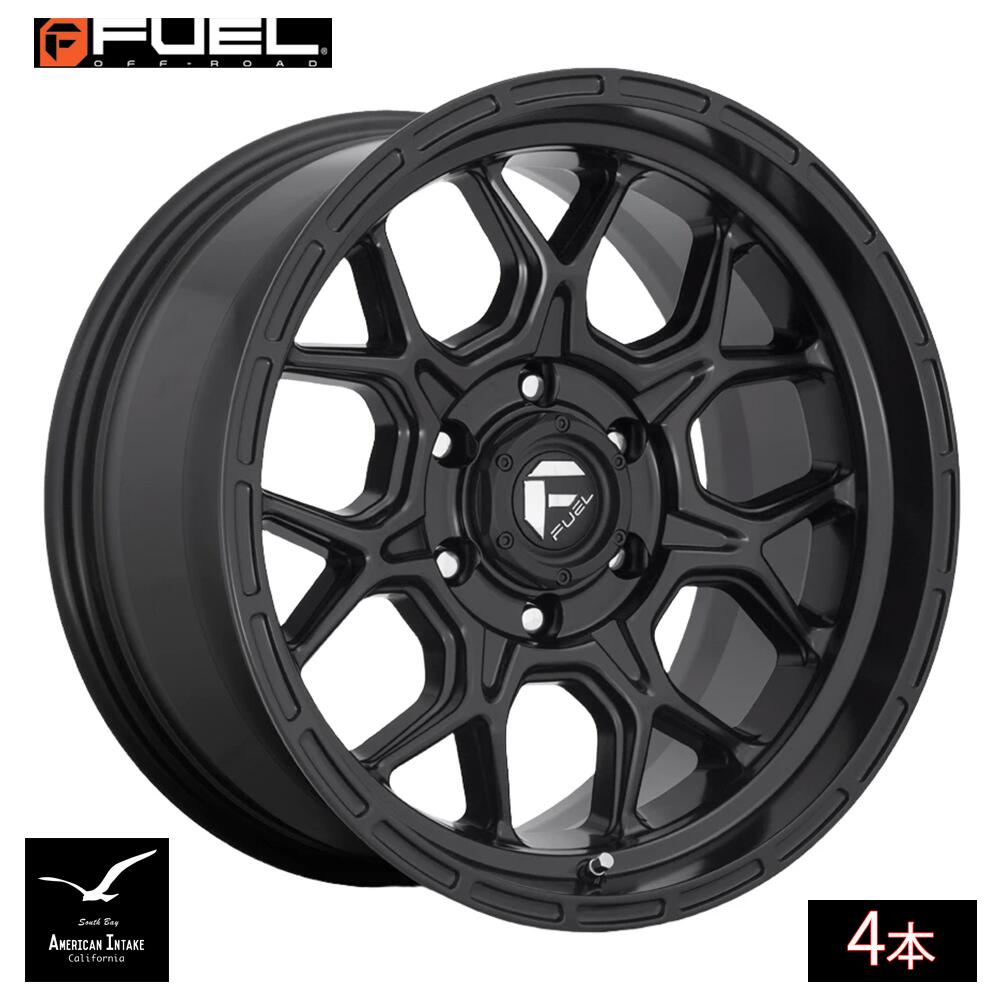 【楽天市場】Fuel Off Road フューエルオフロード ホイール D670 TECH | MATTE BLACK ( 4本 ...