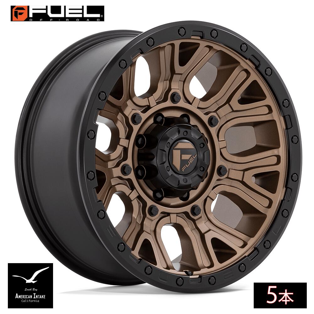 【楽天市場】Fuel Off Road フューエルオフロード ホイール D826 TRACTION | MATTE BRONZE W ...