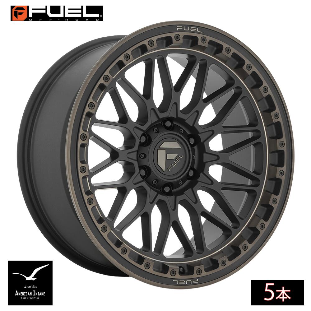 【楽天市場】Fuel Off Road フューエルオフロード ホイール D759 TRIGGER | MATTE BLACK DARK ...