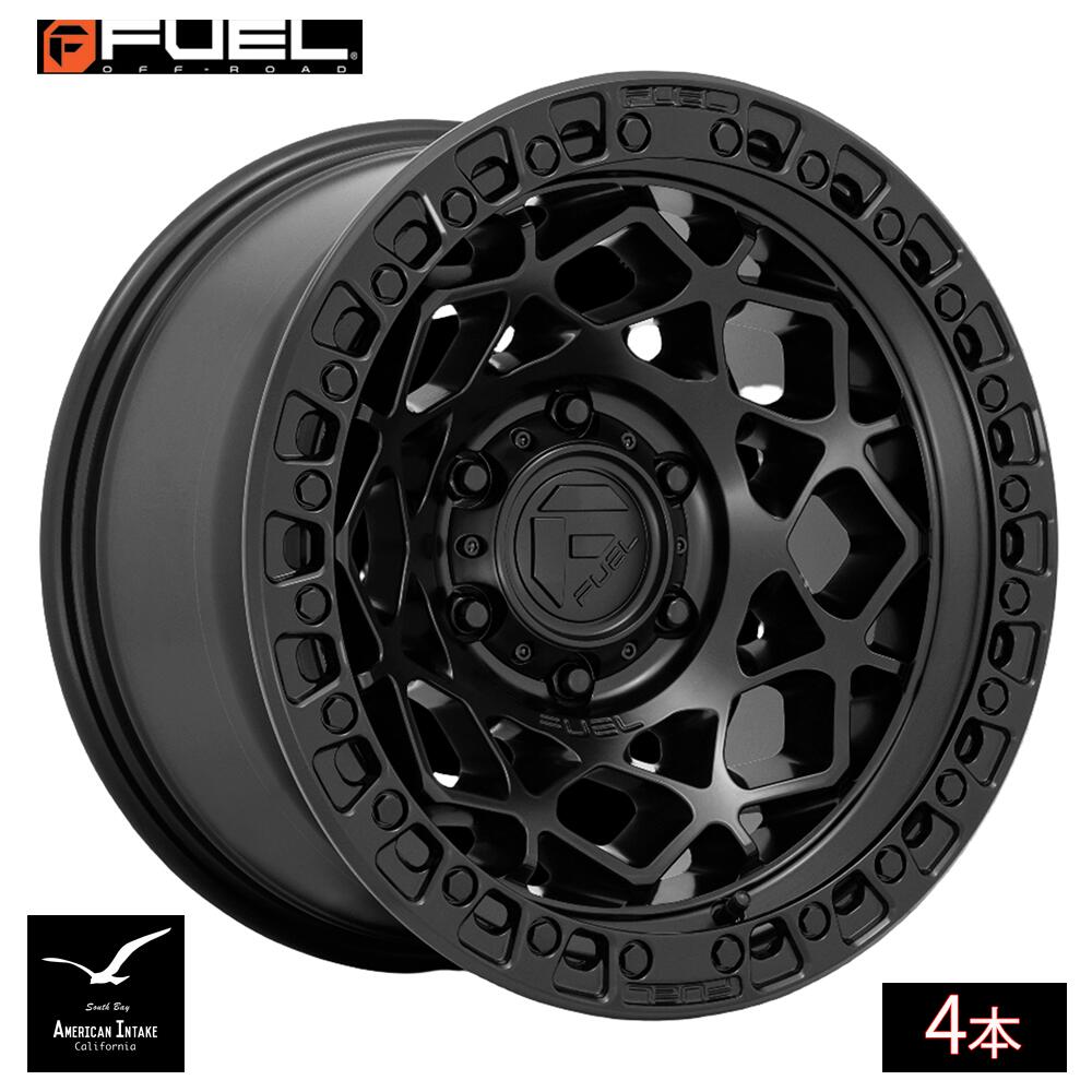 【楽天市場】Fuel Off Road フューエルオフロード ホイール D786 UNIT | MATTE BLACK W/ MATTE ...