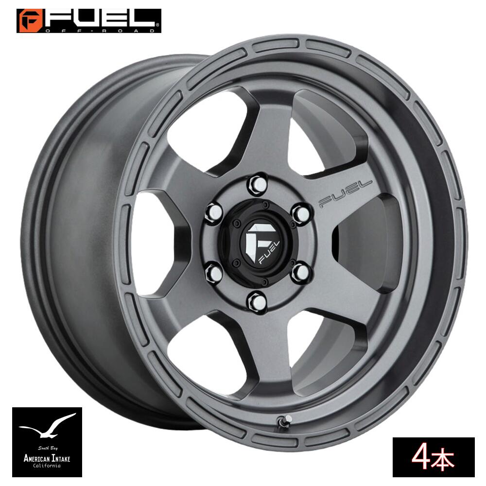 【楽天市場】Fuel Off Road フューエルオフロード ホイール D665 SHOK | MATTE ANTHRACITE ( 4本 ...