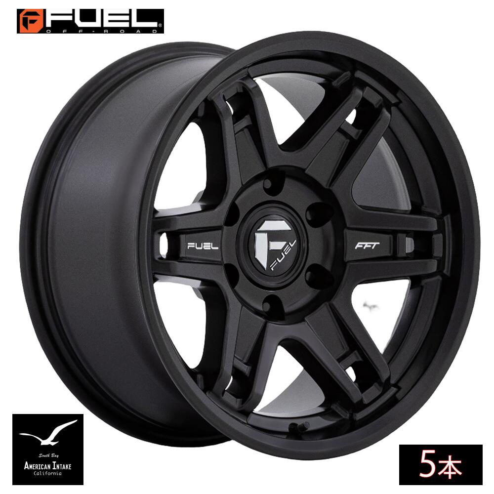 【楽天市場】Fuel Off Road フューエルオフロード ホイール D836 SLAYER | MATTE BLACK ( 5本 ...
