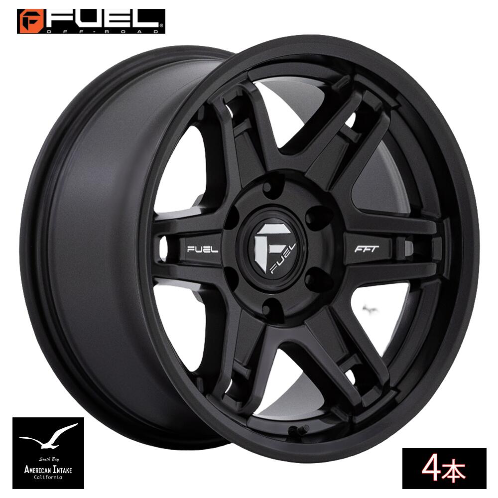 【楽天市場】Fuel Off Road フューエルオフロード ホイール D836 SLAYER | MATTE BLACK ( 4本 ...