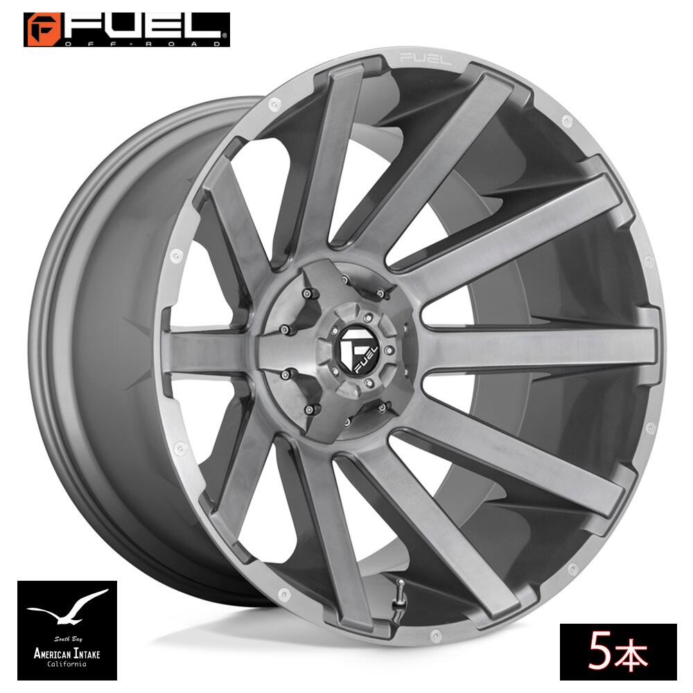 【楽天市場】Fuel Off Road フューエルオフロード ホイール D714 CONTRA PLATINUM | BRUSHED GUN ...
