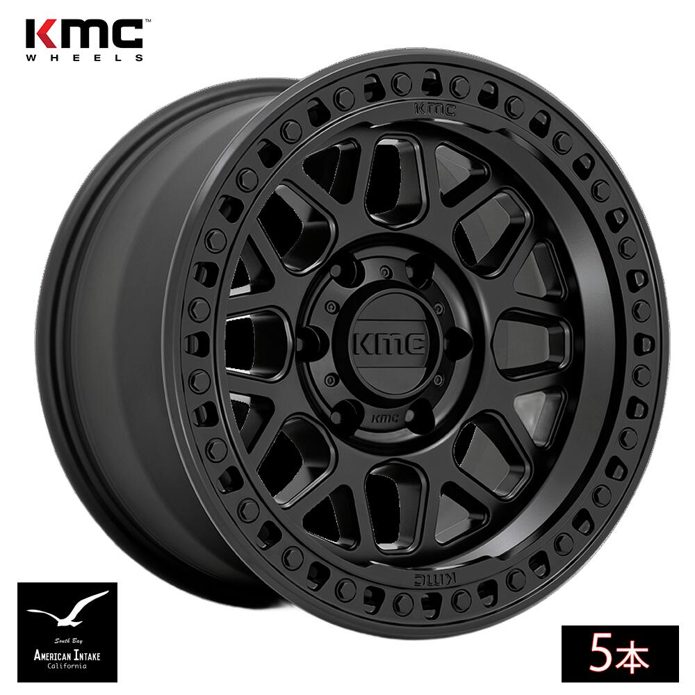 【楽天市場】KMC ホイール KM549 GRS | SATIN BLACK ( 5本 )：American-Intake
