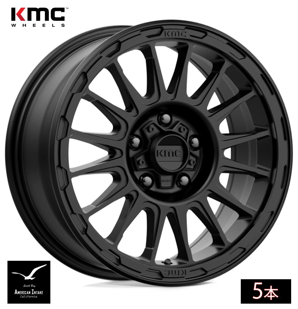 【楽天市場】KMC ホイール KM542 IMPACT | SATIN BLACK ( 5本 )：American-Intake