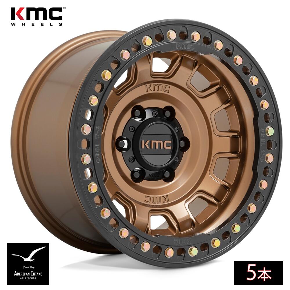 【楽天市場】KMC ホイール KM236 TANK BEADLOCK | MATTE BRONZE ( 5本 )：American-Intake