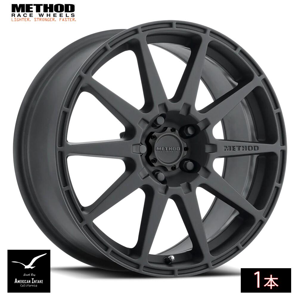【楽天市場】Method Race Wheels メソッド ホイール 501 RALLY | MATTE BLACK ( 1本 ...