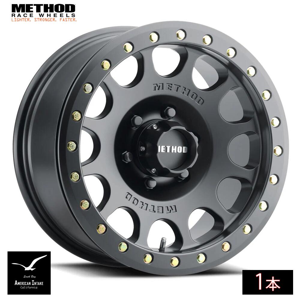 【楽天市場】Method Race Wheels メソッド ホイール 105 Beadlock | MATTE BLACK ( 1本 ...
