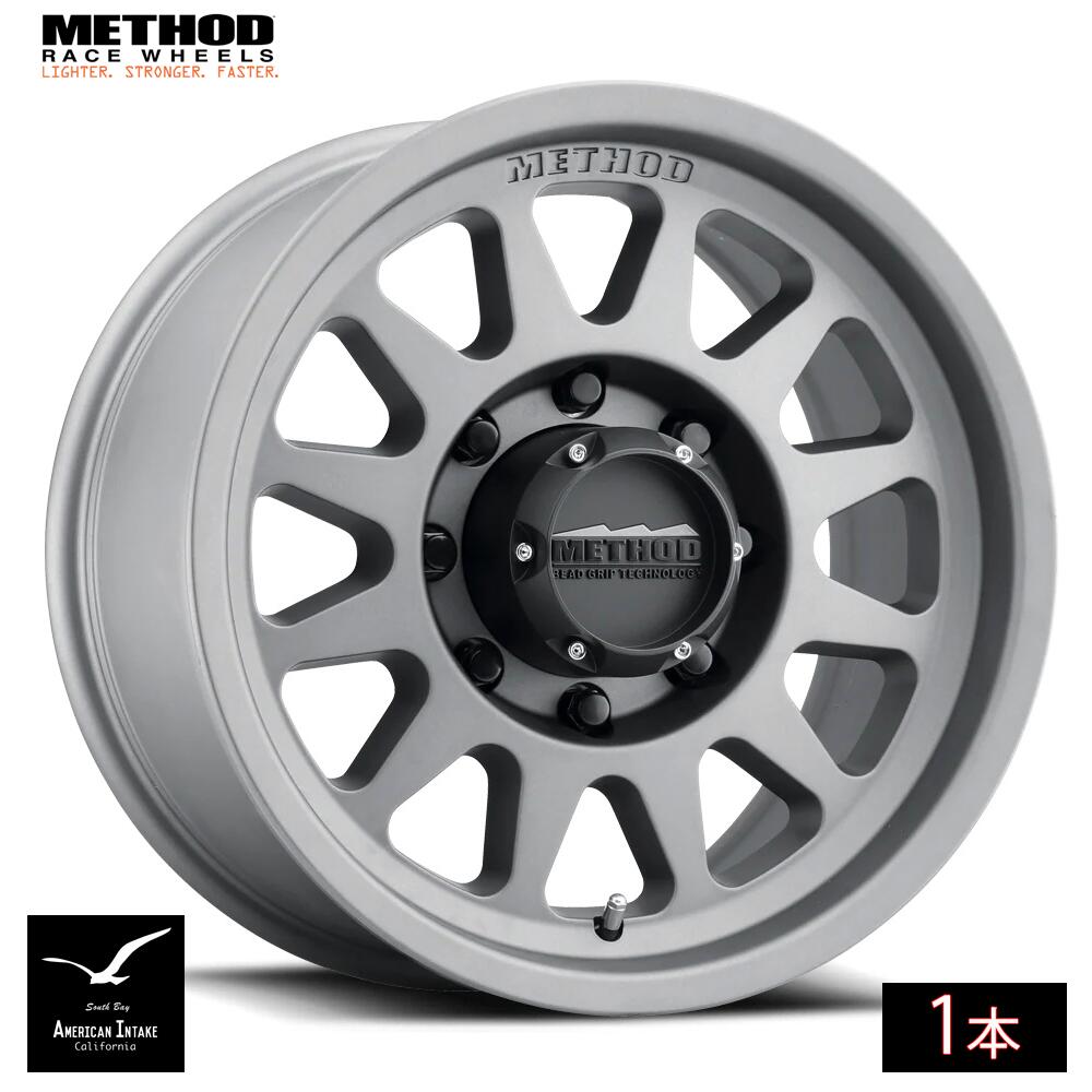 【楽天市場】Method Race Wheels メソッド ホイール 704 HD Bead Grip | TITANIUM ( 1本 ...