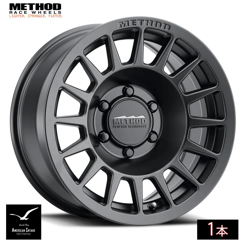 【楽天市場】Method Race Wheels メソッド ホイール 707 Bead Grip | MATTE BLACK ( 1本 ...
