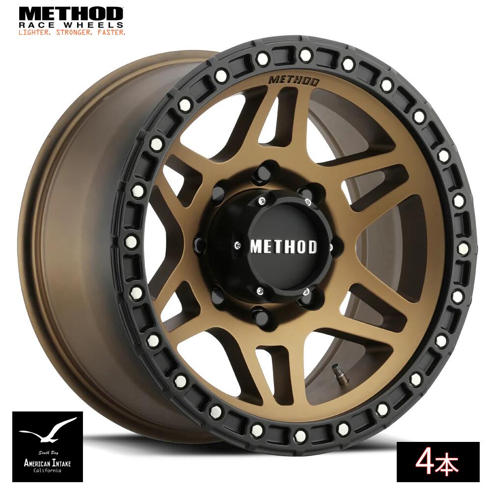 【楽天市場】Method Race Wheels メソッド ホイール 312 | METHOD BRONZE - MATTE BLACK ...