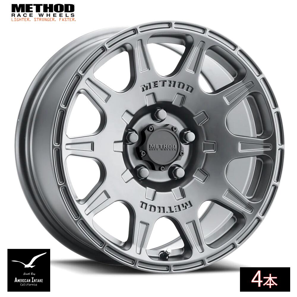 【楽天市場】Method Race Wheels メソッド ホイール 502 RALLY | TITANIUM ( 4本 )：American ...