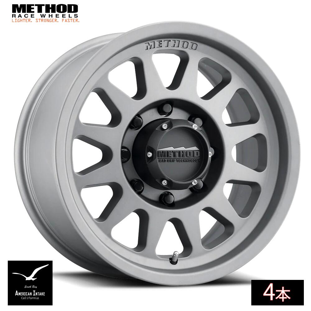 【楽天市場】Method Race Wheels メソッド ホイール 704 HD Bead Grip | TITANIUM ( 4本 ...
