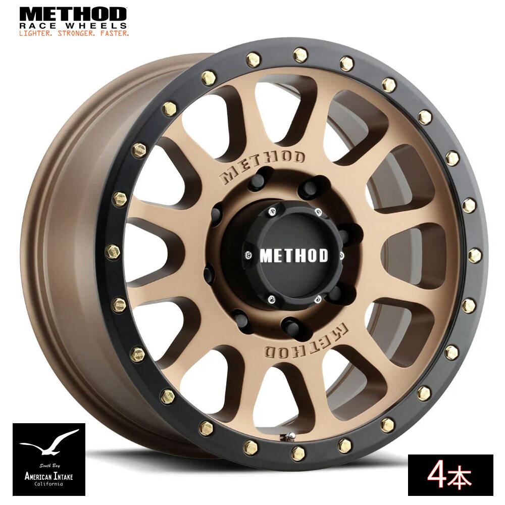 【楽天市場】Method Race Wheels メソッド ホイール 305 NV HD | METHOD BRONZE - MATTE ...