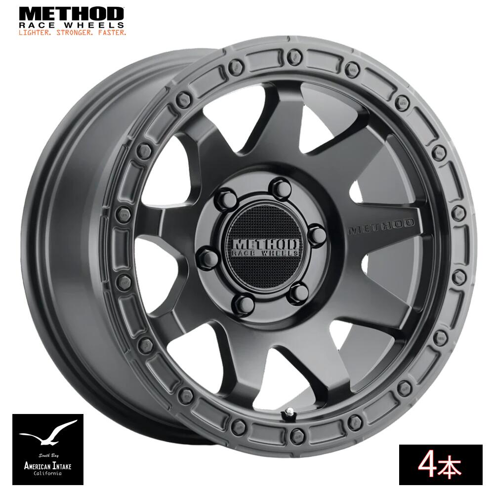 【楽天市場】Method Race Wheels メソッド ホイール 317 | MATTE BLACK ( 4本 )：American-Intake