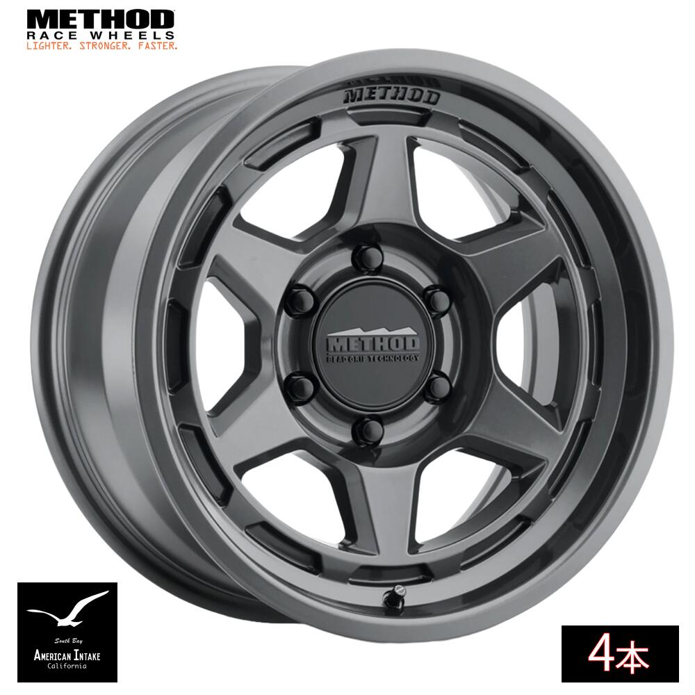 【楽天市場】Method Race Wheels メソッド ホイール 708 Bead Grip | GLOSS TITANIUM ( 4本 ...