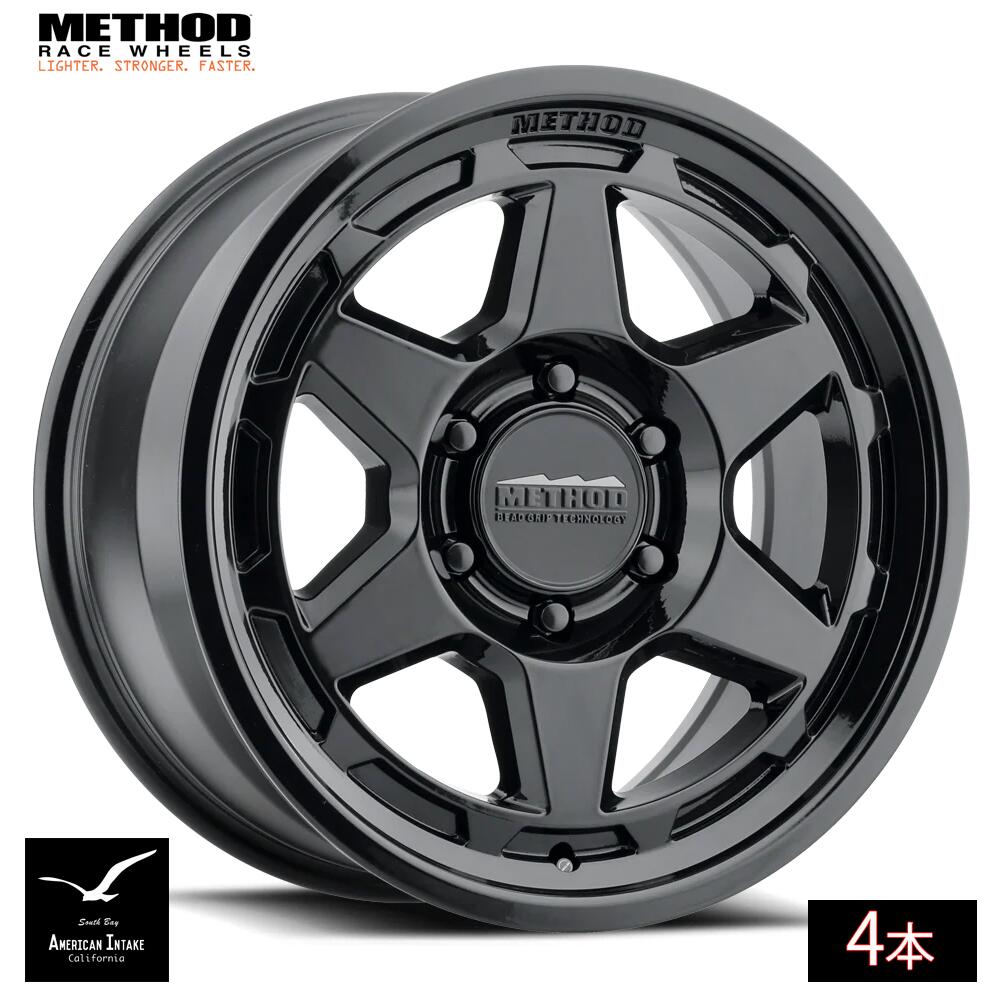 【楽天市場】Method Race Wheels メソッド ホイール 708 HD Bead Grip | GLOSS BLACK ( 4 本 ...