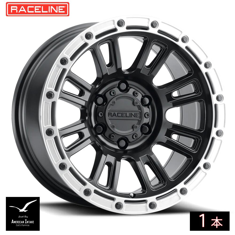 【楽天市場】Raceline Wheels レースライン ホイール 956BS COMPASS | SATIN BLACK W/SILVER ...