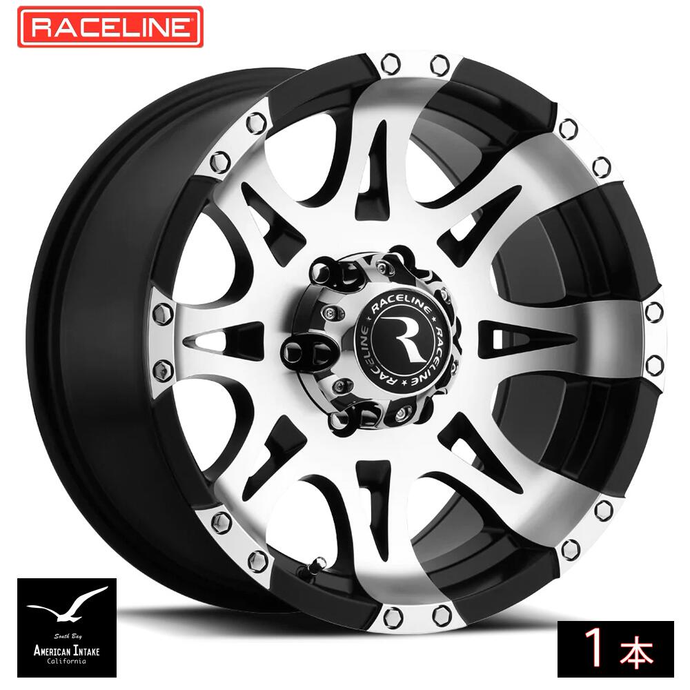 【楽天市場】Raceline Wheels レースライン ホイール 982 Raptor | Black w/ Machined face ...