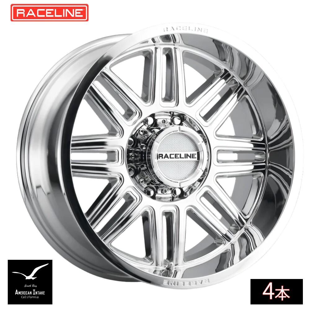 【楽天市場】Raceline Wheels レースライン ホイール 948C SPLIT | CHROME ( 4本 )：American ...