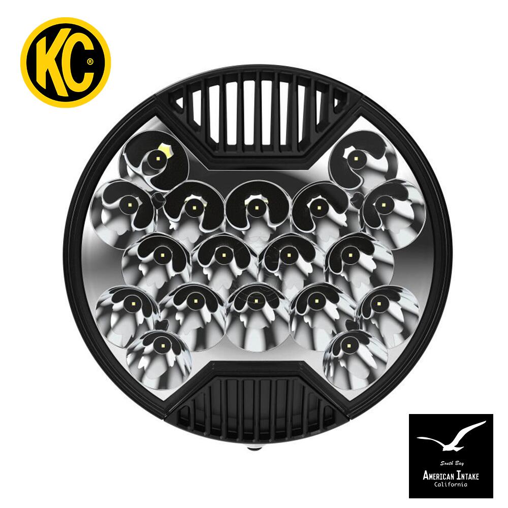 【楽天市場】KC HiLiTES KCハイライツ スリムライト 8インチ LED シングル SlimLite 8" LED - Single ...