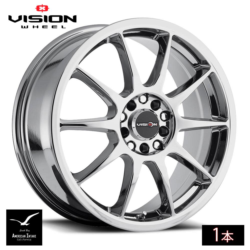 【楽天市場】Vision Wheel ビジョンホイール 425 Bane | Chrome ( 1本 )：American-Intake