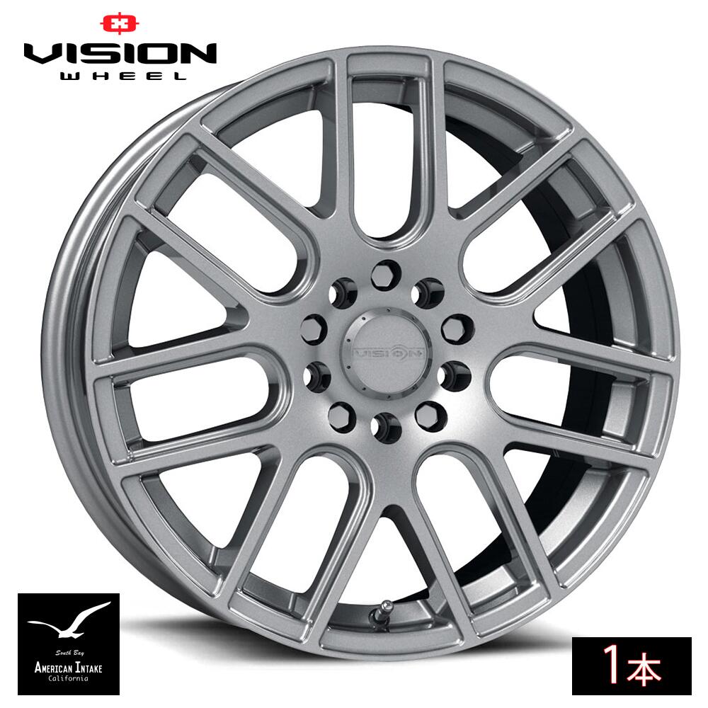 【楽天市場】Vision Wheel ビジョンホイール 426 Cross | Winter Paint-Silver( Salt ...