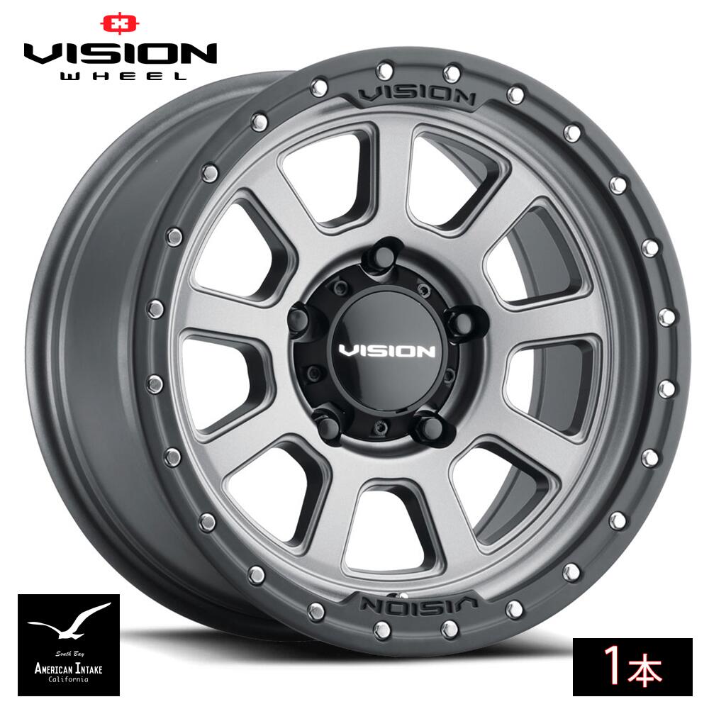 【楽天市場】Vision Wheel ビジョンホイール 350 Ojos | Satin Grey ( 1本 )：American-Intake