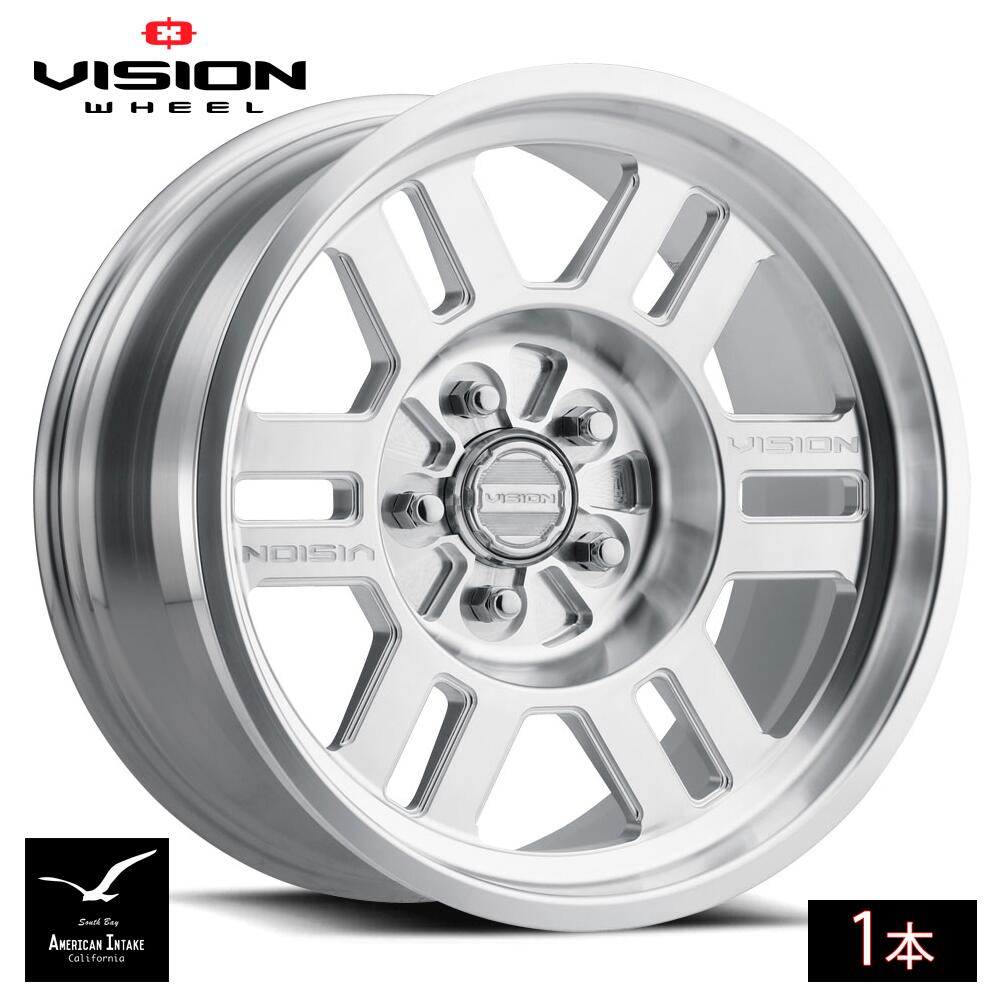 【楽天市場】Vision Wheel ビジョンホイール 398 Manx Forged Non-Beadlock | Machined ...