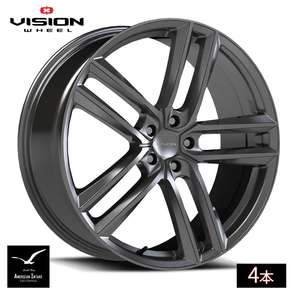 【楽天市場】Vision Wheel ビジョンホイール 475 Clutch | Gunmetal ( 4本 )：American-Intake