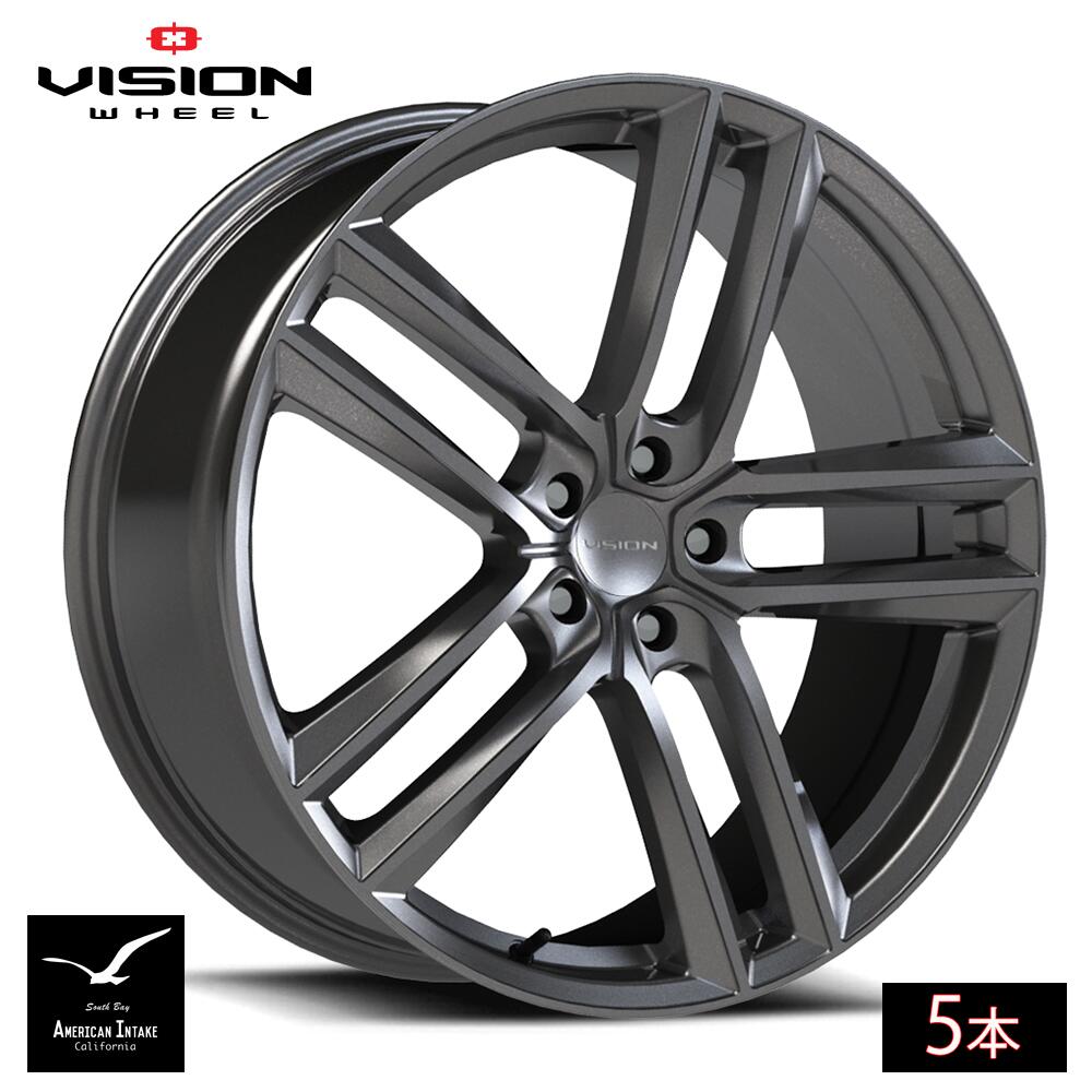 【楽天市場】Vision Wheel ビジョンホイール 475 Clutch | Gunmetal ( 5本 )：American-Intake