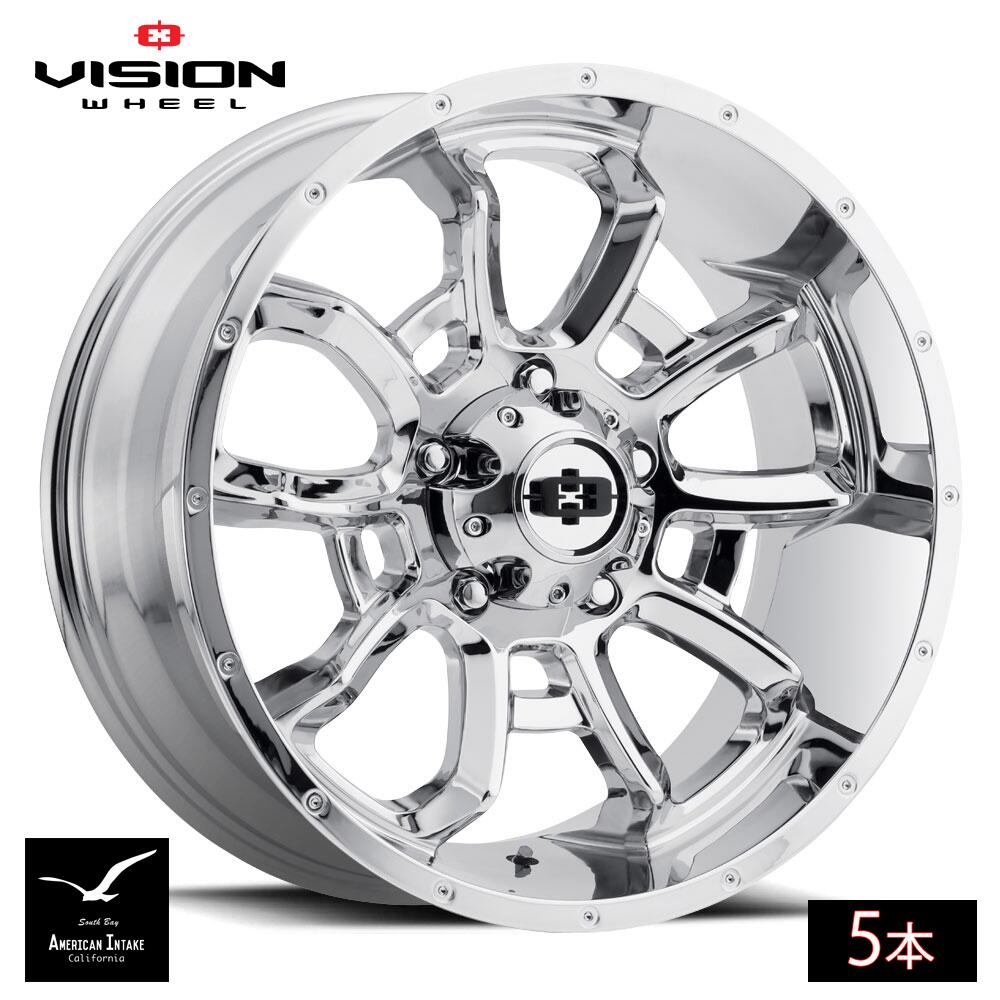 【楽天市場】Vision Wheel ビジョンホイール 415 Bomb | Chrome ( 5本 )：American-Intake