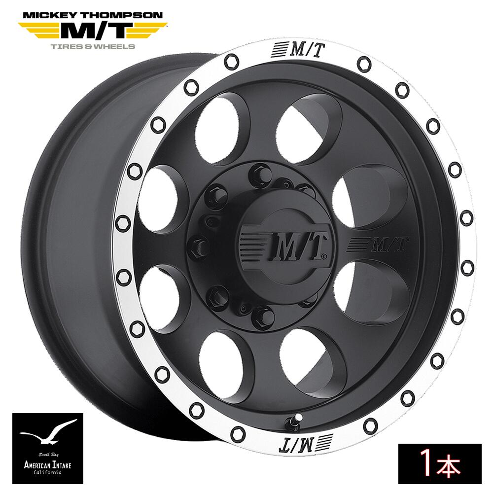 【楽天市場】Mickey Thompson Wheels Classic Baja Lock | Matte Black ( 1本 ...