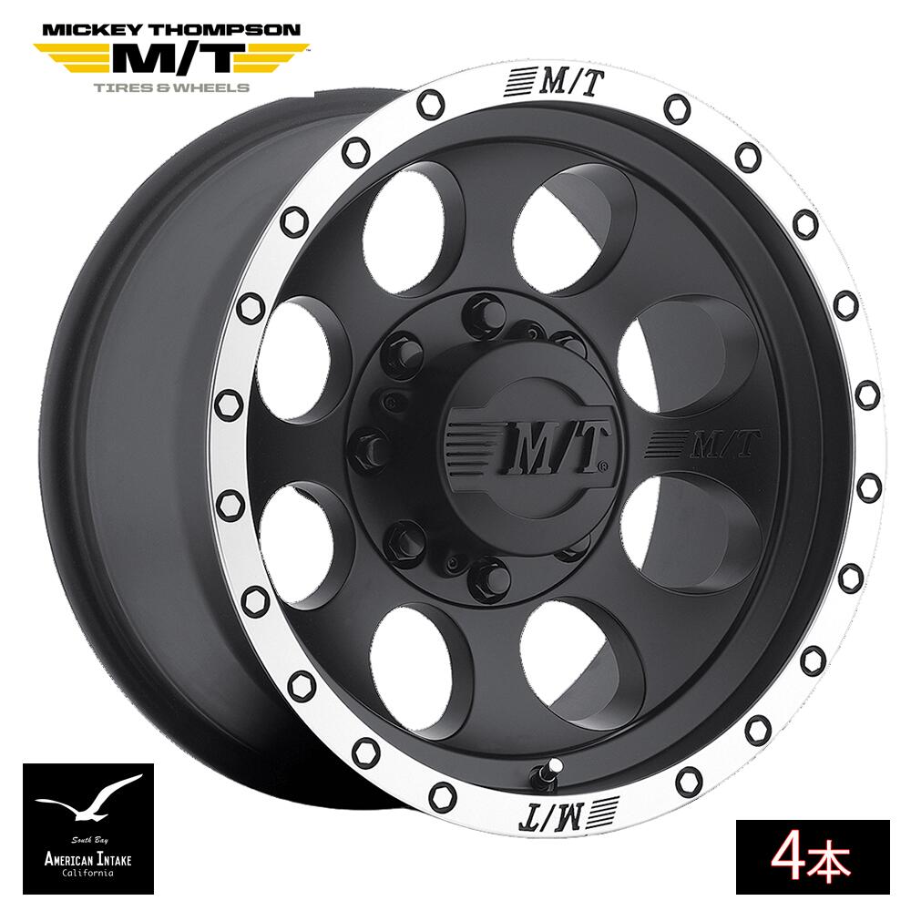 【楽天市場】Mickey Thompson Wheels Classic Baja Lock | Matte Black ( 4本 ...
