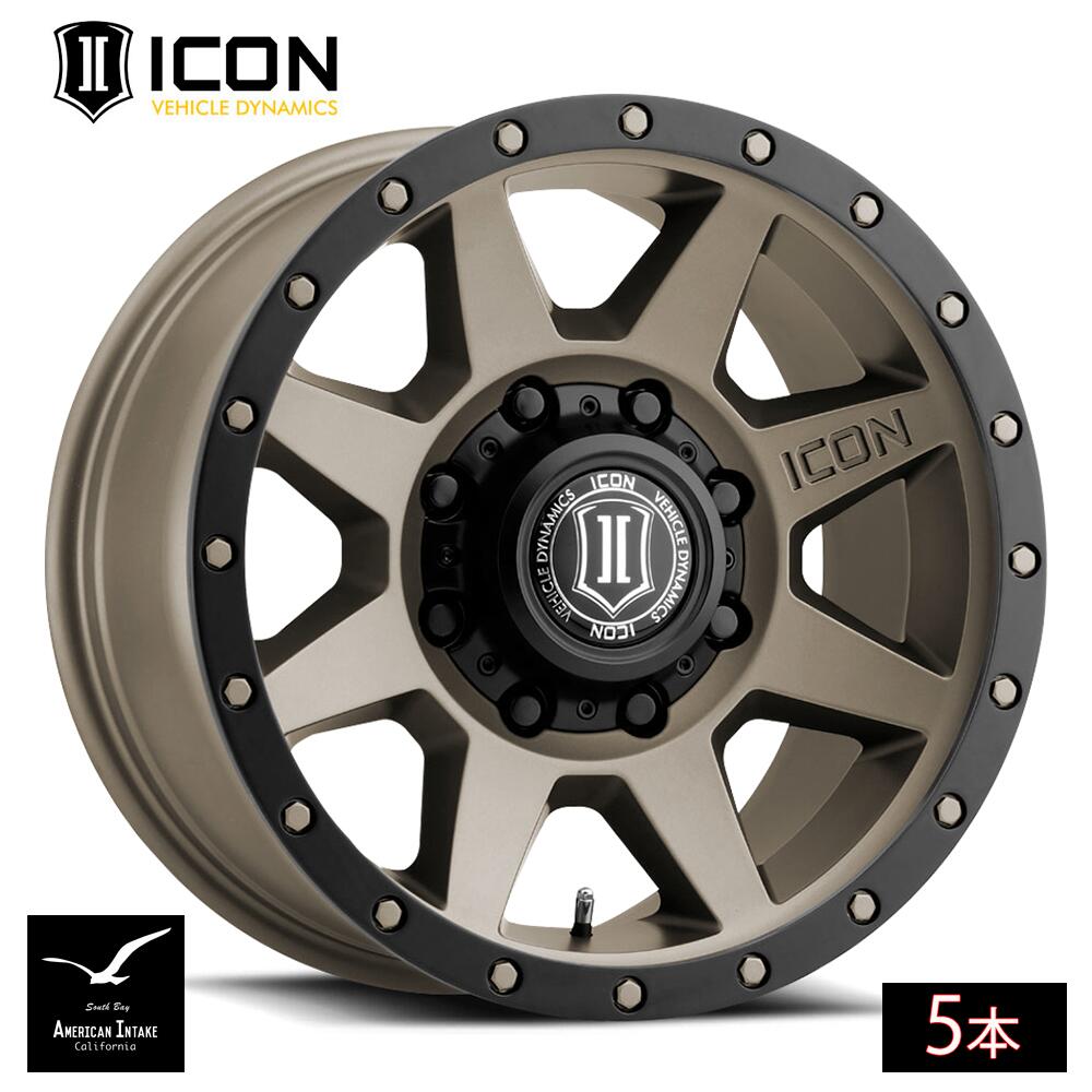 【楽天市場】ICON VEHICLE DYNAMICS アイコン ビークル ダイナミクス Rebound HD | BRONZE ( 5本 ...