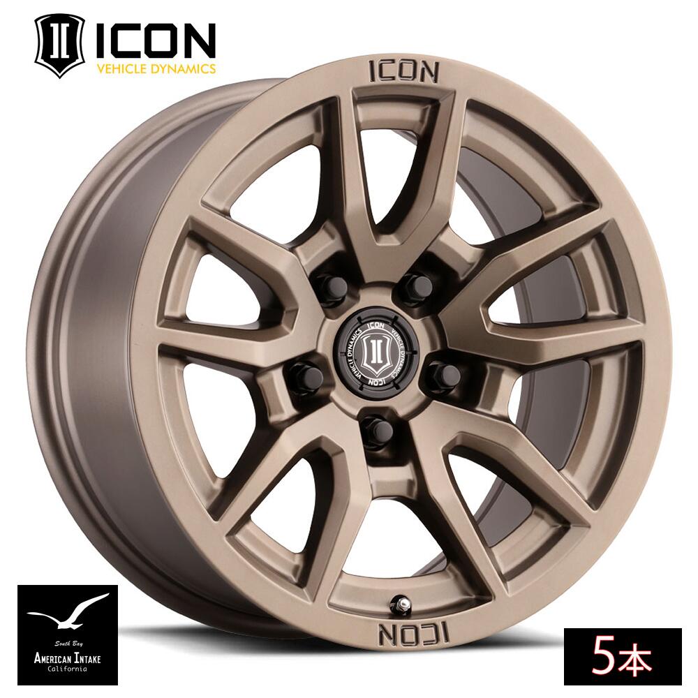 【楽天市場】ICON VEHICLE DYNAMICS アイコン ビークル ダイナミクス Vector 5 | BRONZE ( 5本 ...
