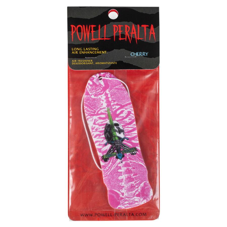 【楽天市場】POWELL PERALTA パウエル・ペラルタGEEGH SKULL＆SWORD AIR FRESHENER CHERRY ...