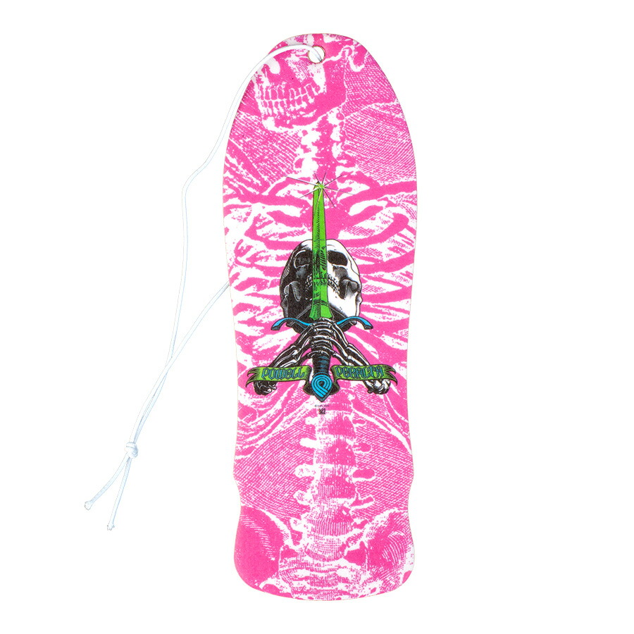 【楽天市場】POWELL PERALTA パウエル・ペラルタGEEGH SKULL＆SWORD AIR FRESHENER CHERRY ...