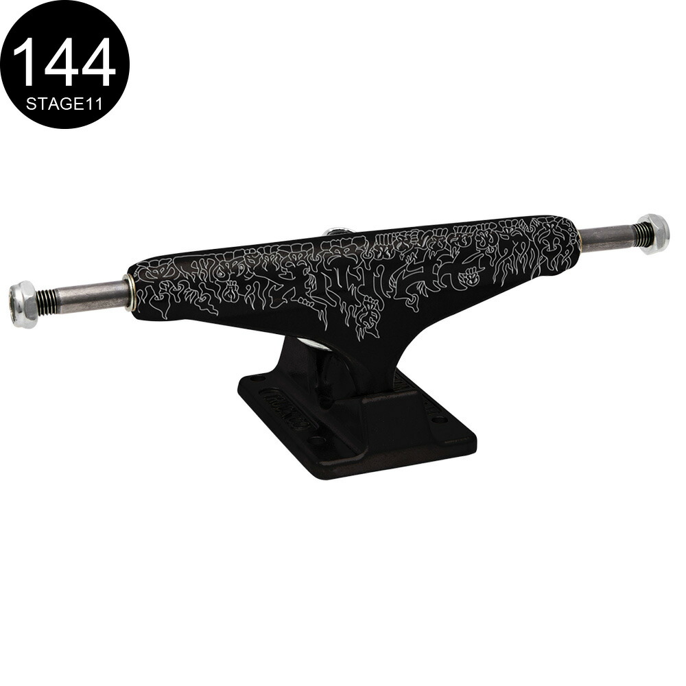 【楽天市場】INDEPENDENT インディペンデント144 TFUNK BLACK STANDARD PRO TRUCKS（STAGE11 ...