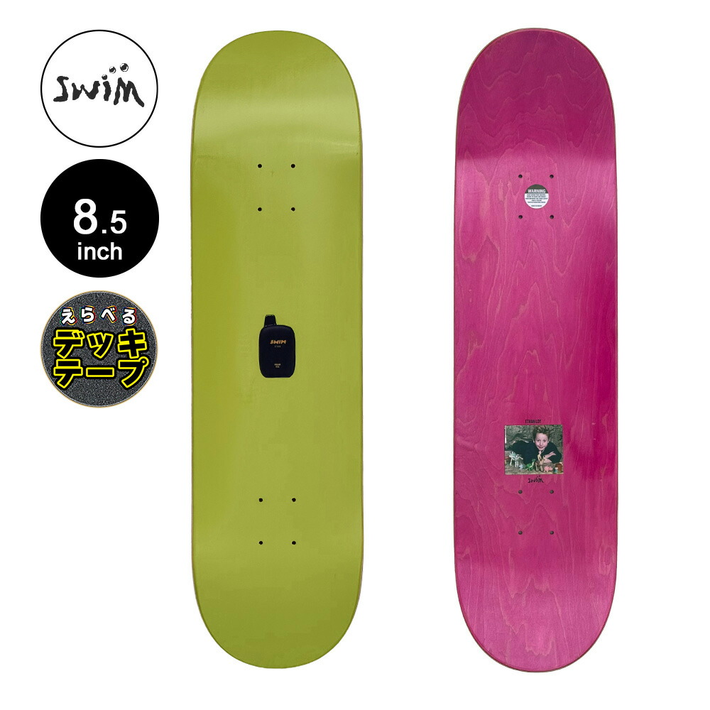 楽天市場】スイム SWIMスケボー デッキ 8.5 RYAN CONNORS DEBUT DECK