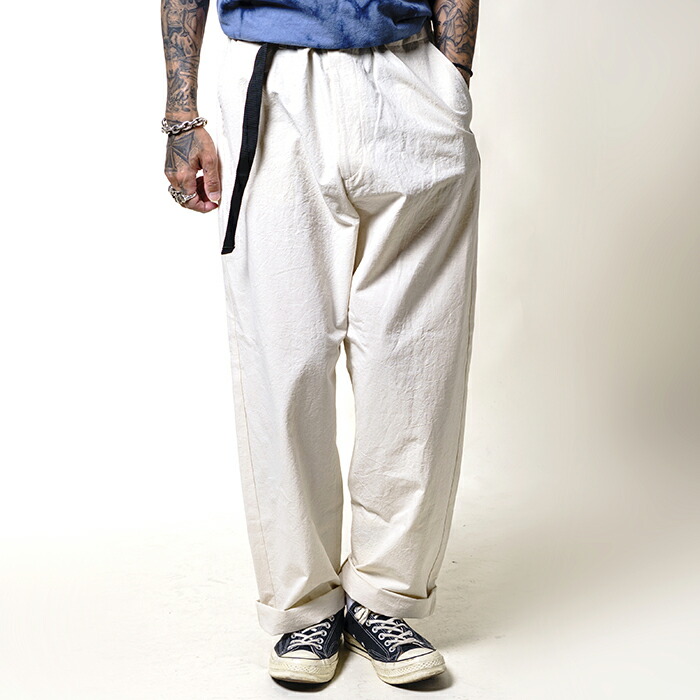 【楽天市場】NASTOYS ナストイズ / 「Cotton Linen Eazy Pants / IVORY」コットンリネンイージーパンツ ...