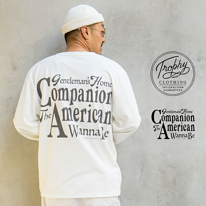 【楽天市場】TROPHY CLOTHING /「AMERICAN WANNABE EXCLUSIVE "MONOCHROME" Logo PC ...