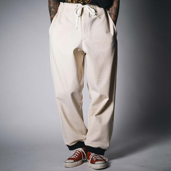【楽天市場】NASTOYS ナストイズ /「Eazy Rib Pants / IVORY」イージーリブパンツ / NTP-240202 ...